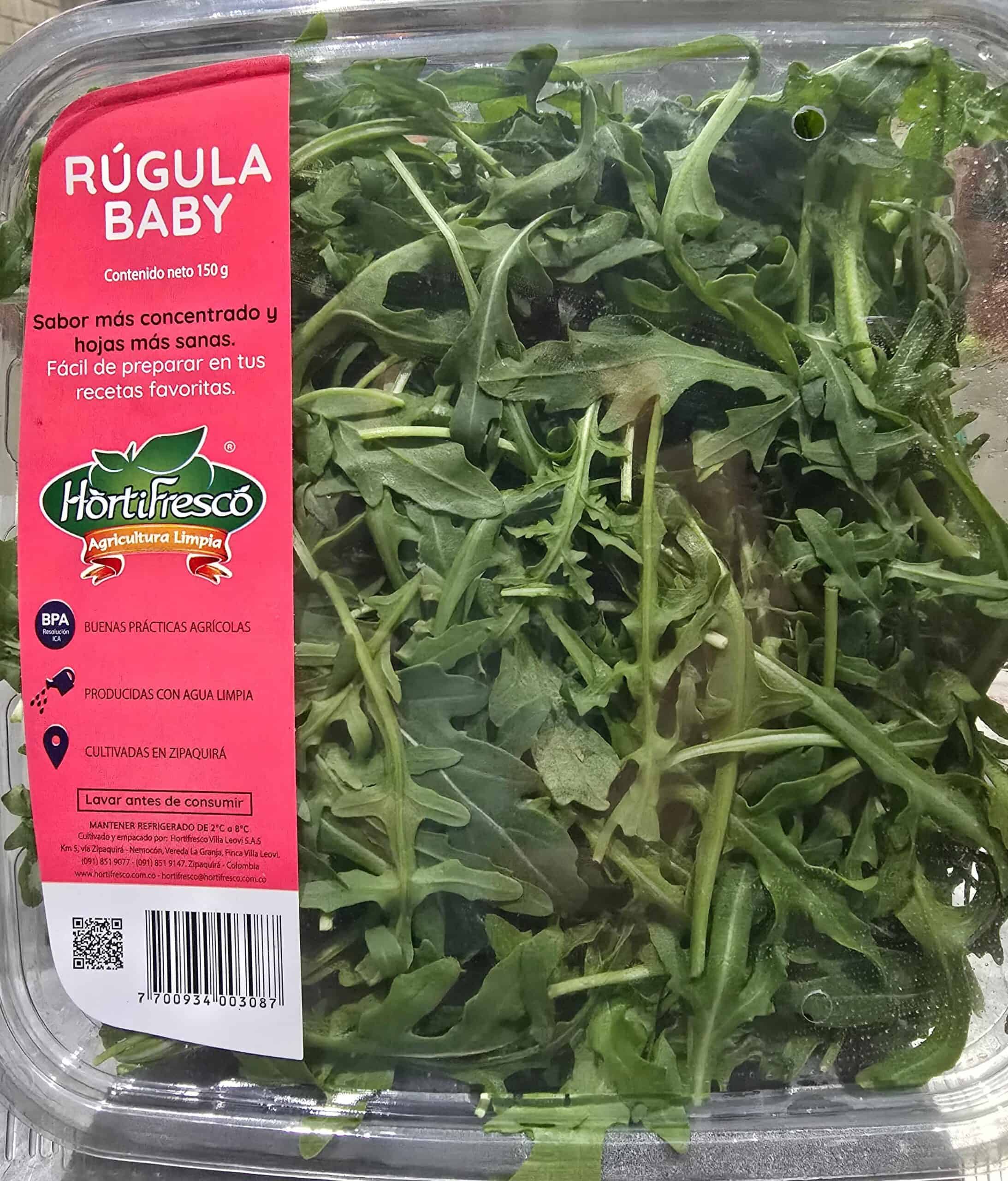 Rugula baby - elverdulero.com.co